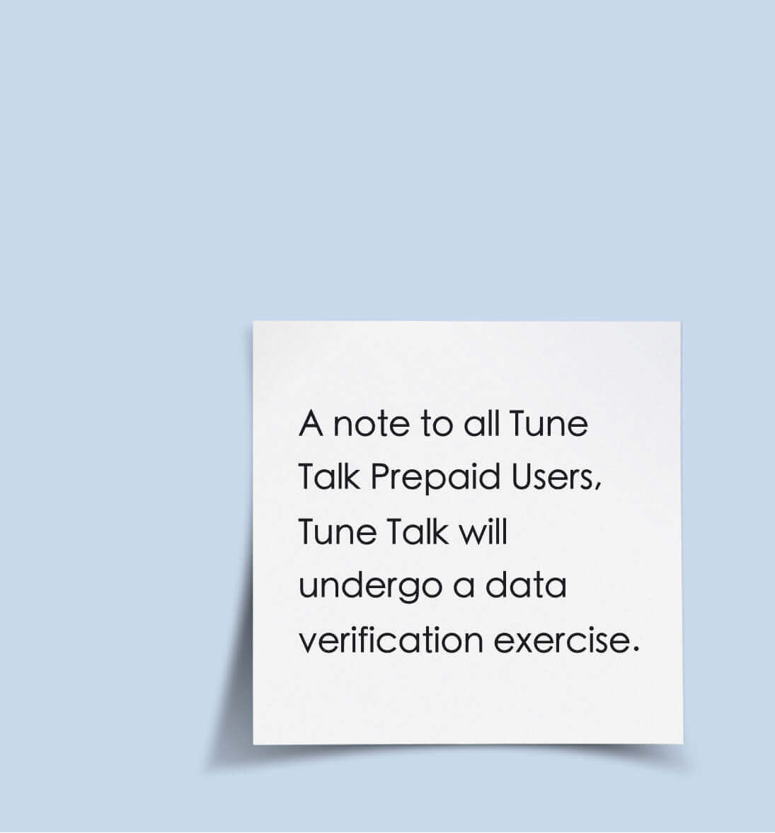 数据验证 - Tune Talk - Malaysia Mobile Prepaid